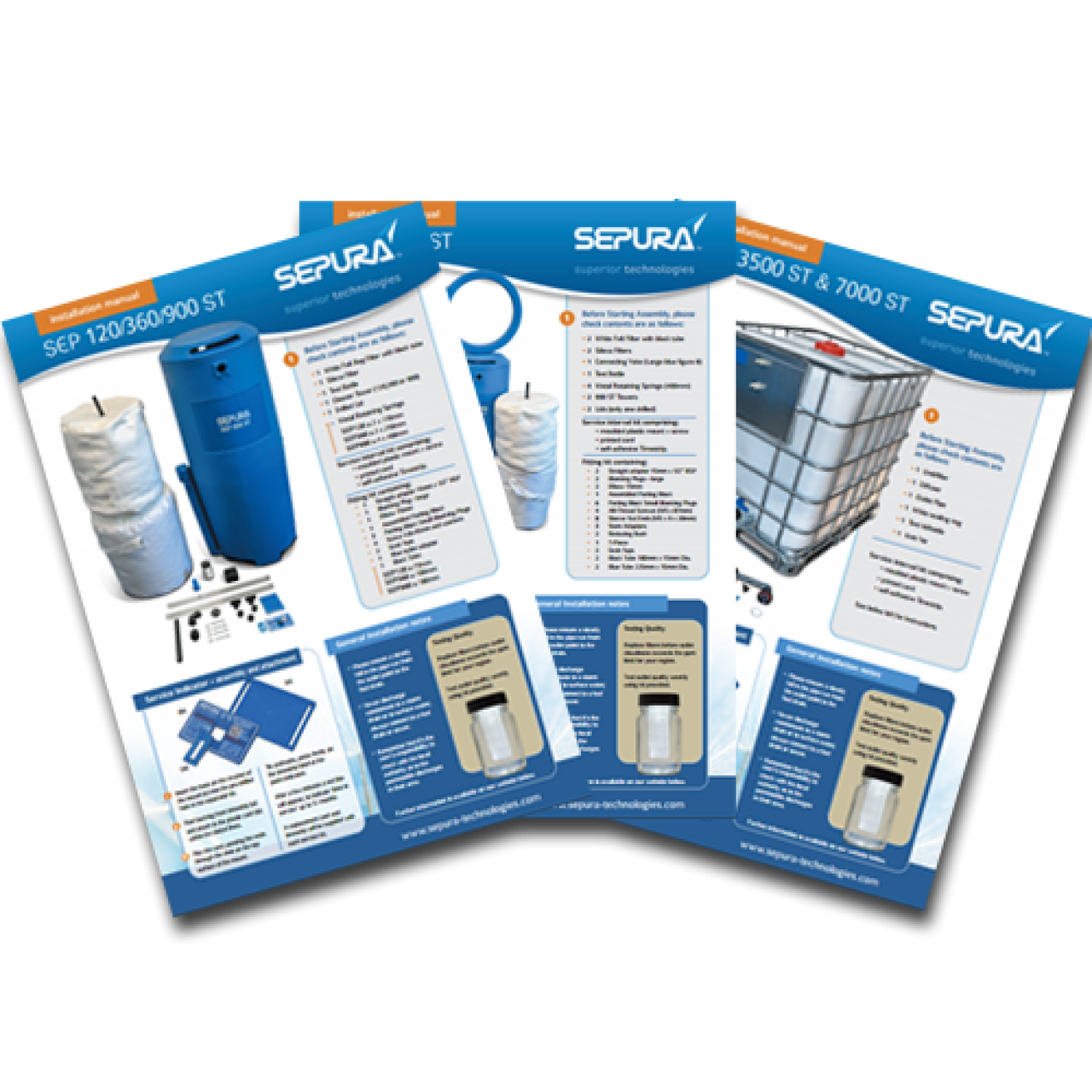 SEPURA - Filtration & Condensation Management - Sepura Technologies