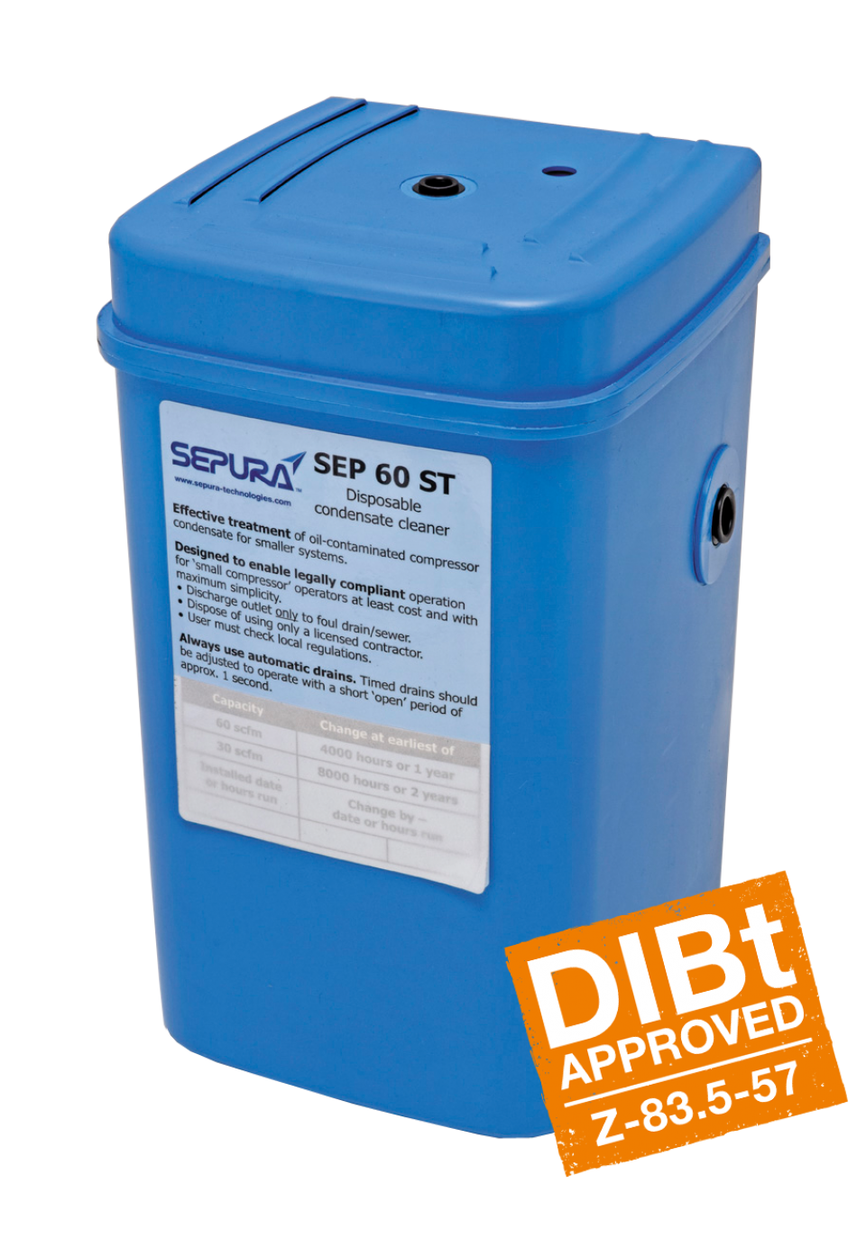SEP 60 ST Oil Water Separator - Sepura Technologies