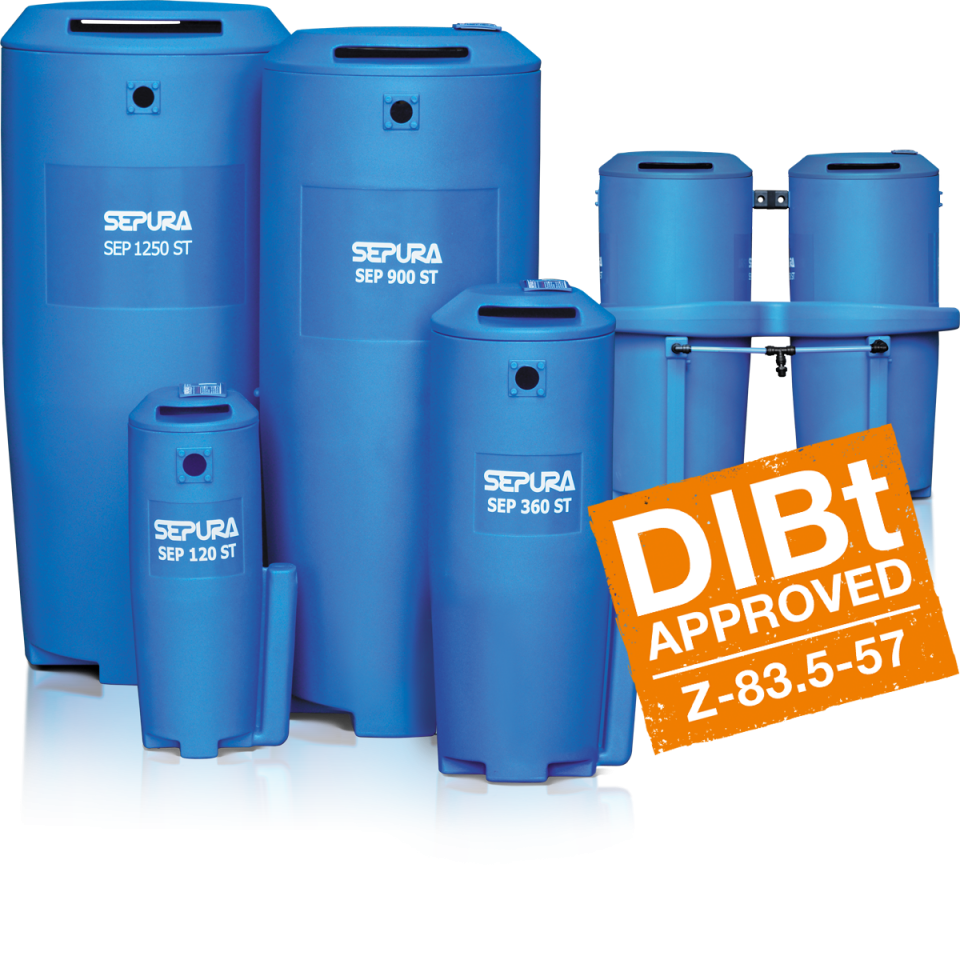 Separadores de aceite y agua - Sepura Technologies